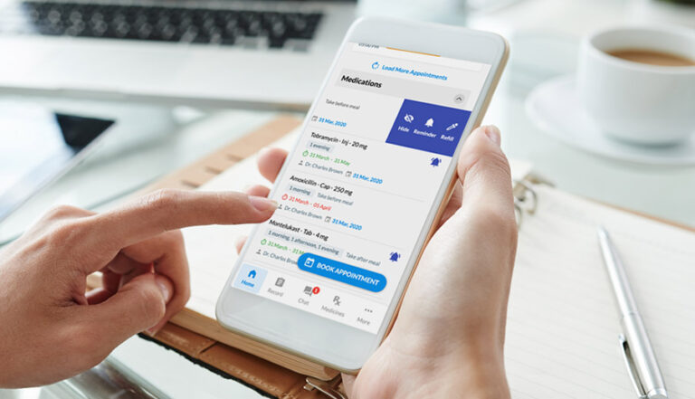 Patient Mobile App – Vicenna